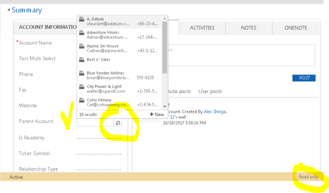 Business rules and read-only forms – It Ain't Boring